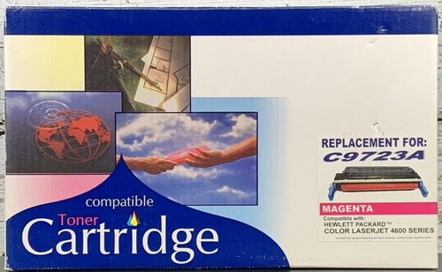 Compatible Toner Cartridge Replacement for HP 4600 C9723A Magenta HP ...