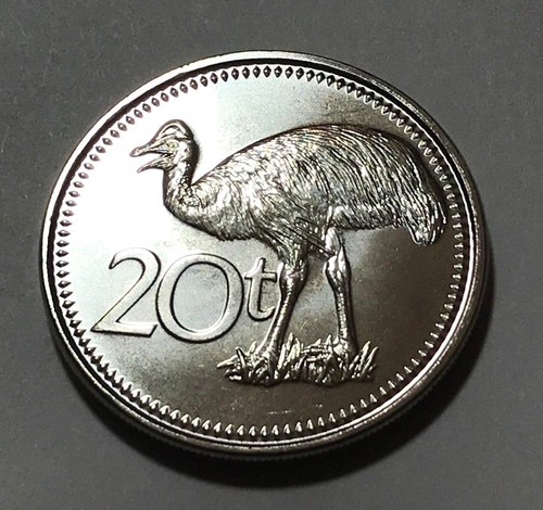 2005 Papua New Guinea 20 toea Coin Cassowary Bird Animal Wildlife | eBay