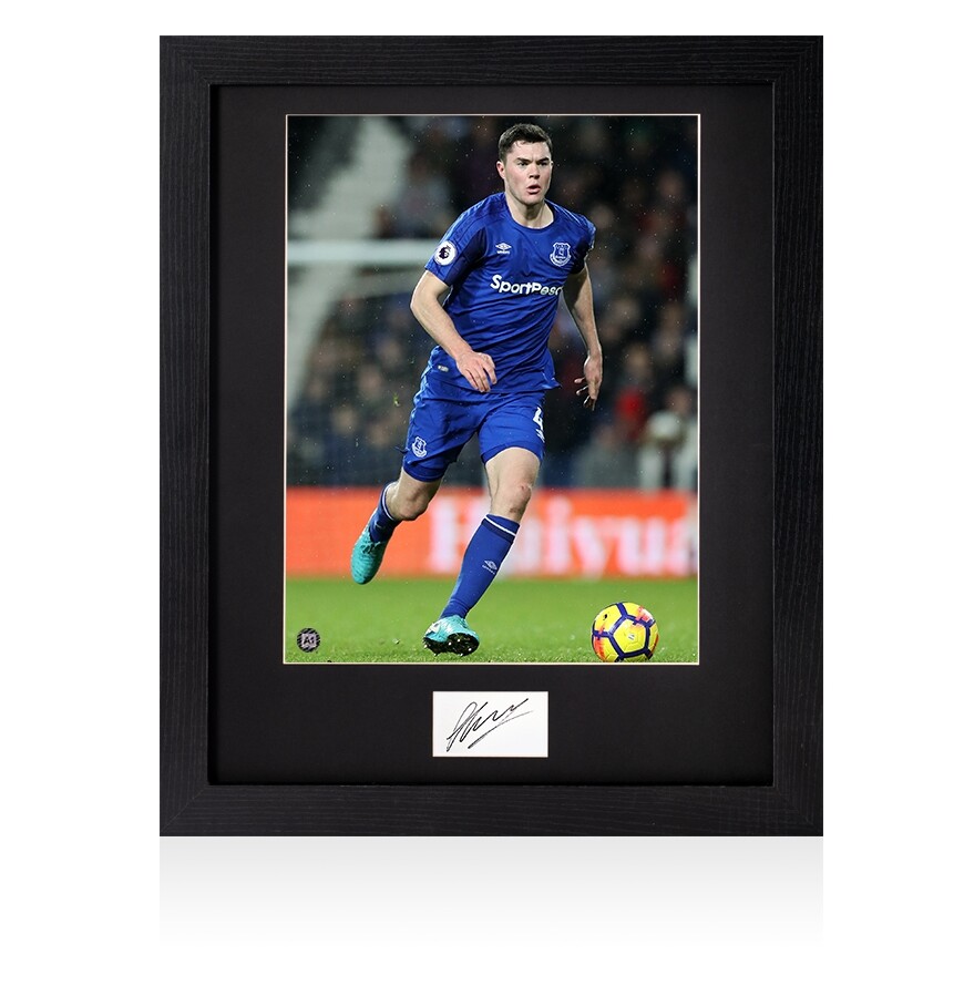 Framed Michael Keane Signed Card - Everton Autograph | eBay UK