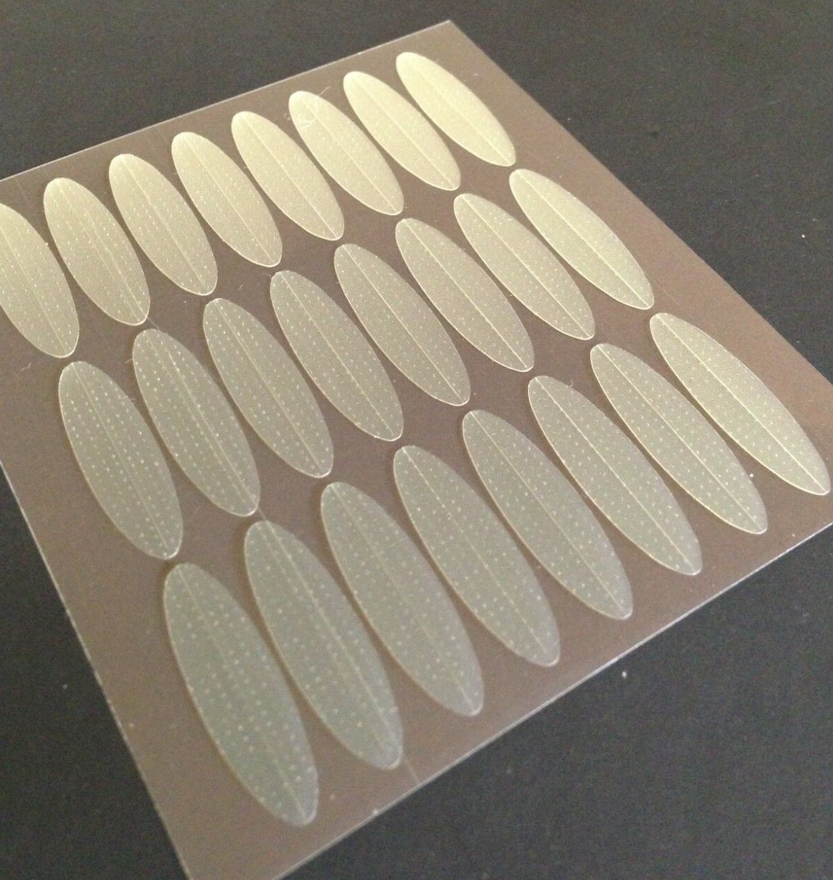 288 pcs(144pair) Magic Adhesive Invisible Microfiber Double Eyelid ...