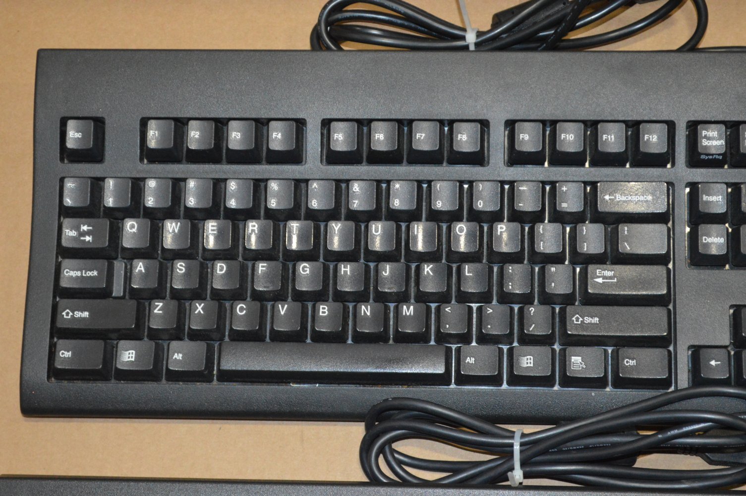 Lot of 2 Wyse USB Keyboard KU-8933 901716-06L Black | eBay