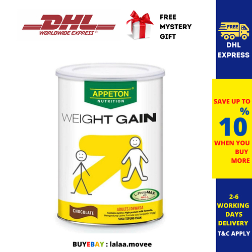 6 X 900g Appeton Weight Gain Powder for Adults Increase Body Weight DHL ...