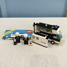 LEGO 6676 Mobile Command Unit Instructions and Parts List