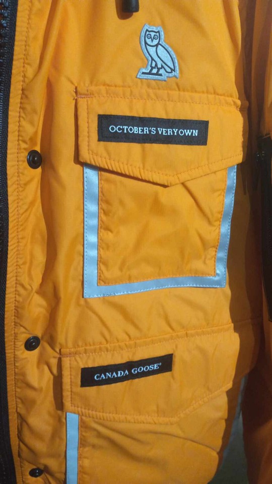 Canada Goose Chilliwack Sunset Orange OVO x Drake Collaboration Women’s ...