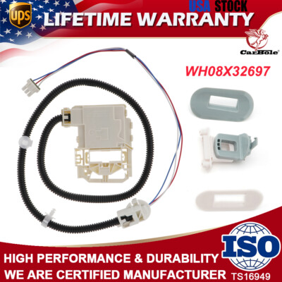 New WH08X32697 Lid Lock Switch Assembly Kit for GE Washing Machine ...