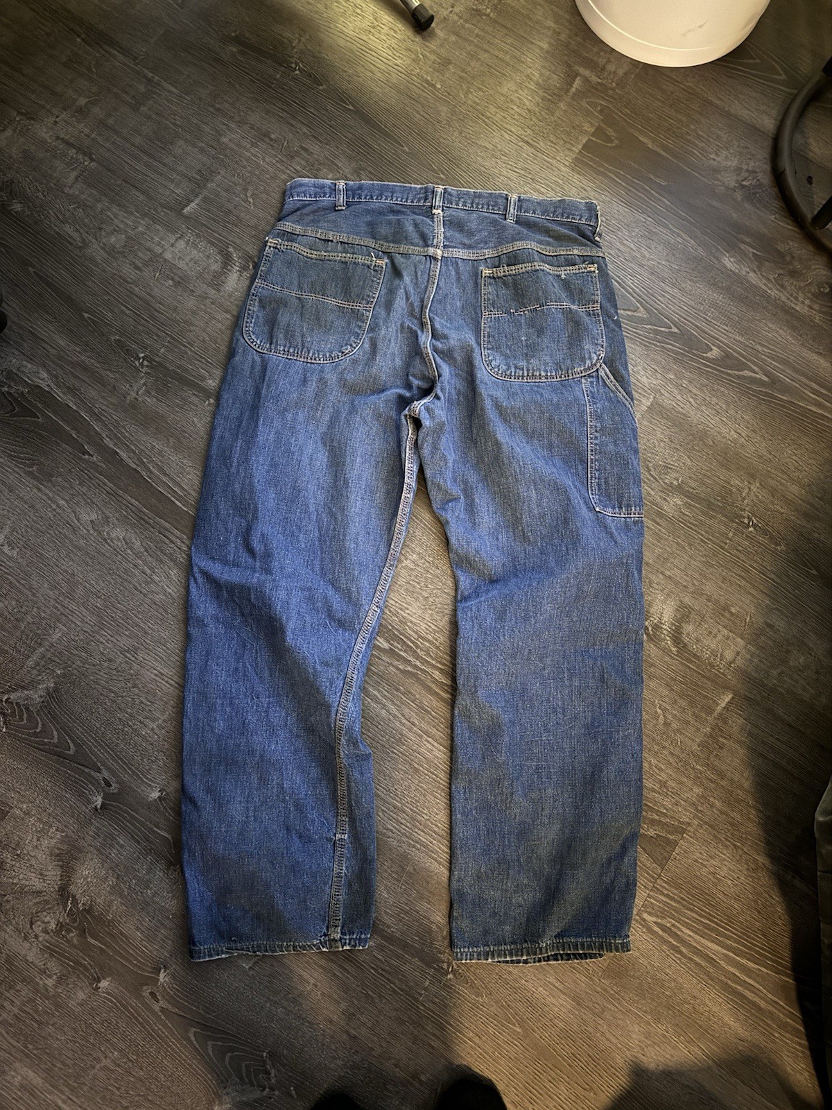 Vintage 50s 60s Denim Carpenter Jeans Size 34x30 | eBay