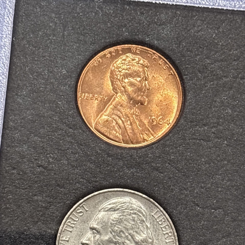 1964–P Brilliant Uncirculated BU US COIN SET 90% SILVER Genuine Mint ...