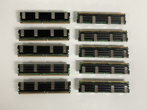 Lot of 10 Hynix Computer Memory (RAM) 512 MB ~ 1RX8 PC2-5300U-555-11 ...