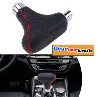 Black Car SUV Manual Auto T-Handle Gear Shift Knob Handle Lever Shifter ...