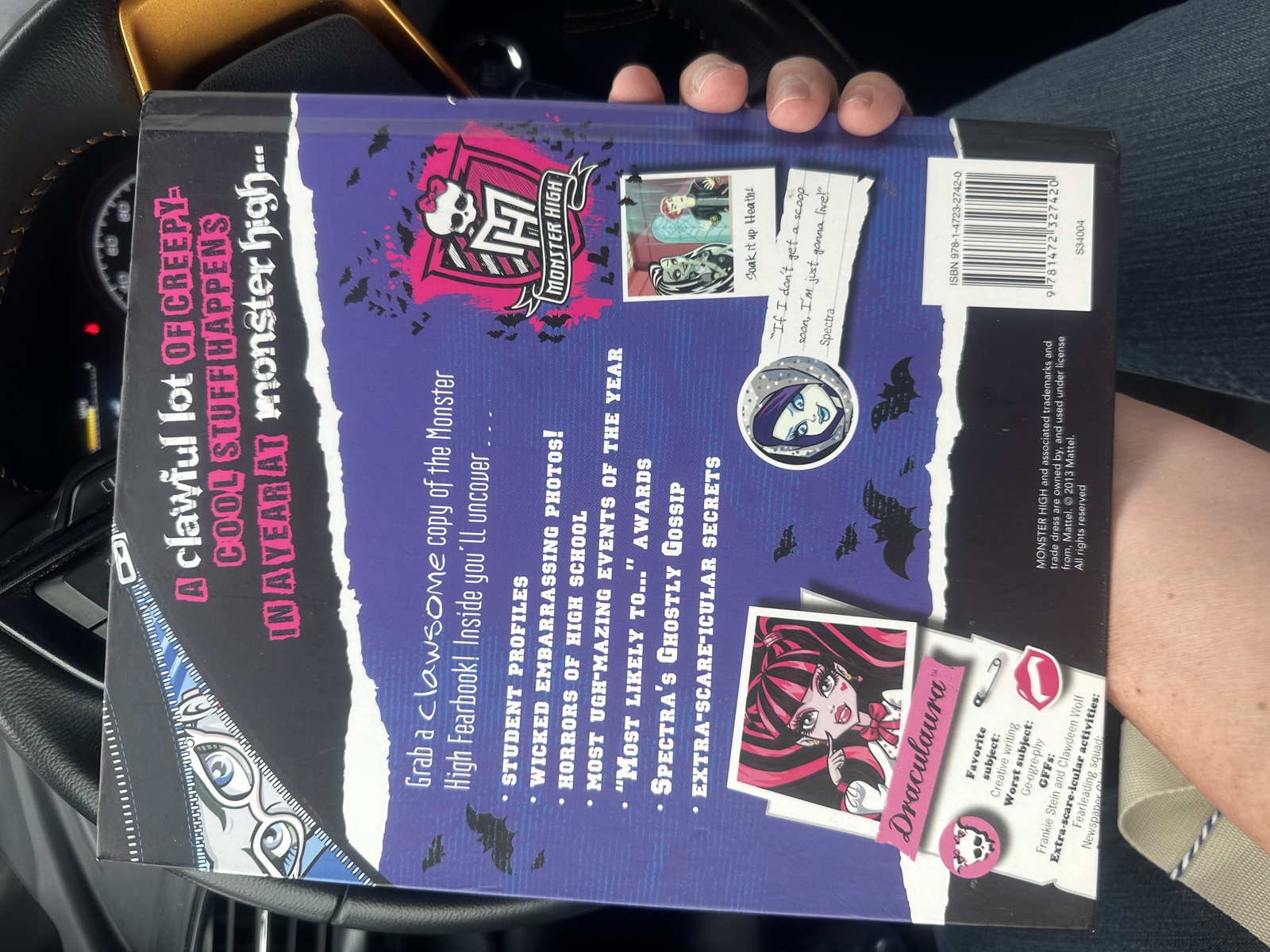 Monster High Fearbook EUC