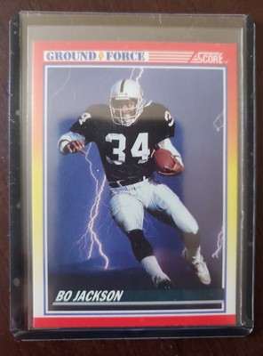 Bo Jackson 1990 Score Ground Force Card | eBay
