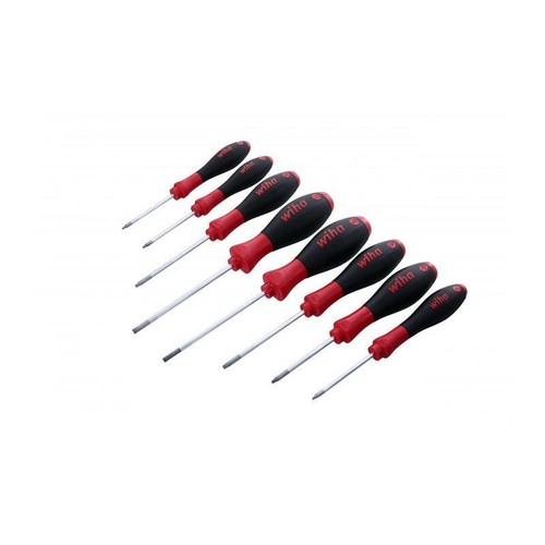 Wiha Tools 36297 Torx Plus Soft Finish Screwdriver Set, IP6 - IP25, 8 ...