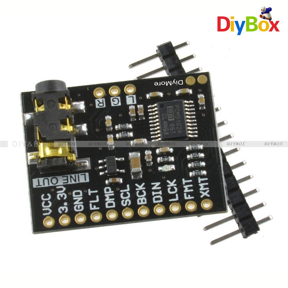 PCM5102A DAC Decoder I2S 32bit Player Module Beyond ES9023 PCM1794 ...