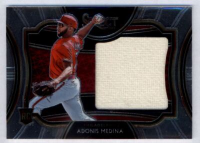 2021 Panini Select Horizontal Rookie Jumbo Swatch Adonis Medina ...