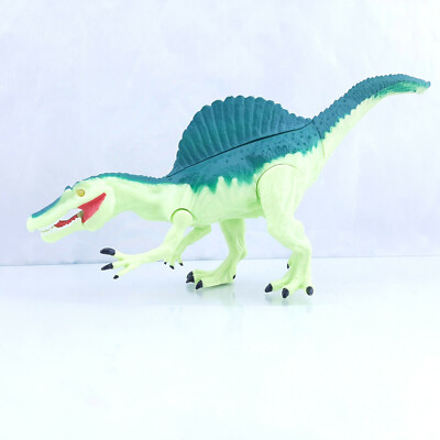 Dinosaur Dragon-i GREEN Spinosaurus Battery Operated Roar With Light Up ...