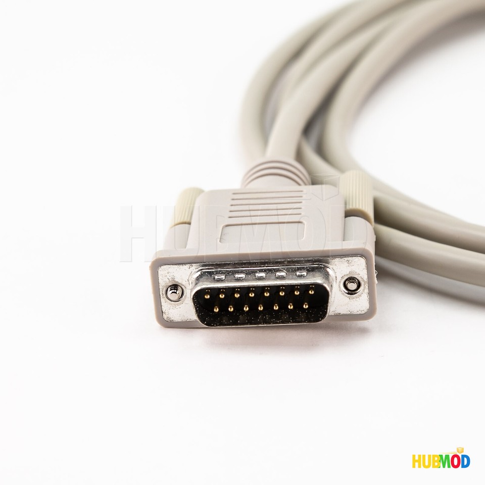 6ft DB15 Extension Cable Male to Female M/F For Apple Mac II IIX IICX ...