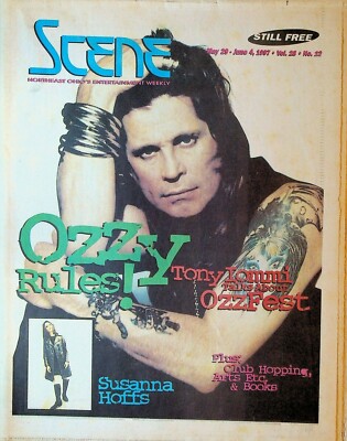 Cleveland Scene Magazine May 29 1997 Tony Iommi Susanna Hoffs Meg Ryan ...