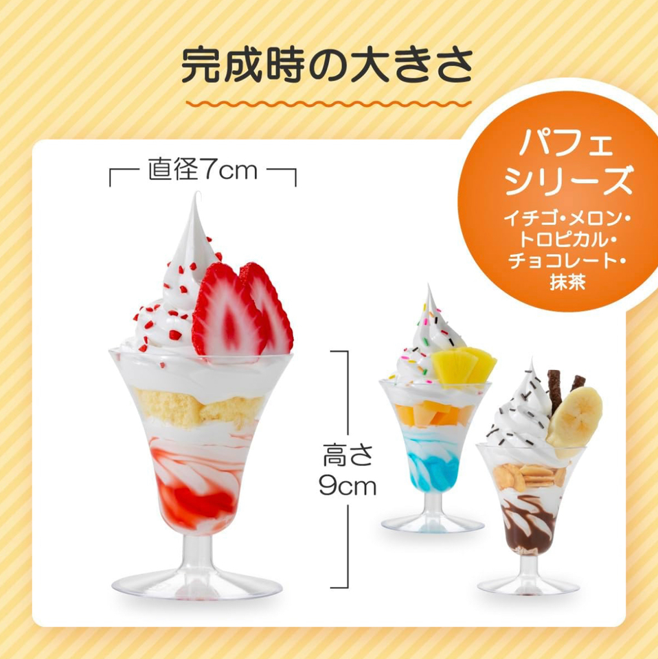 Ganso Food Sample Shop Make your own food sample kit Sample Parfait ...