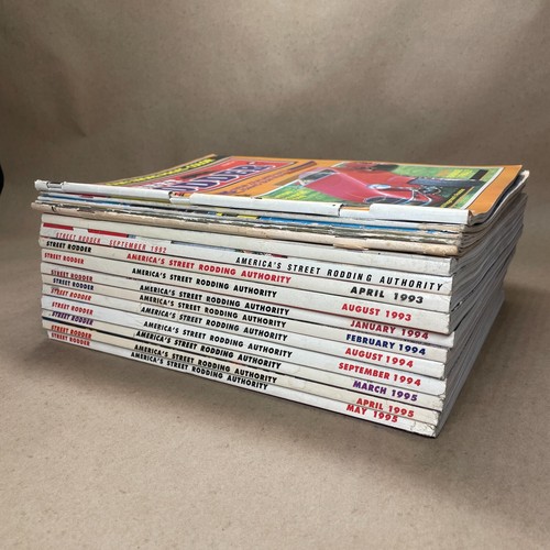 Lot of 16 1972-95 Vintage Street Rodder Car Magazines hot rods muscle ...