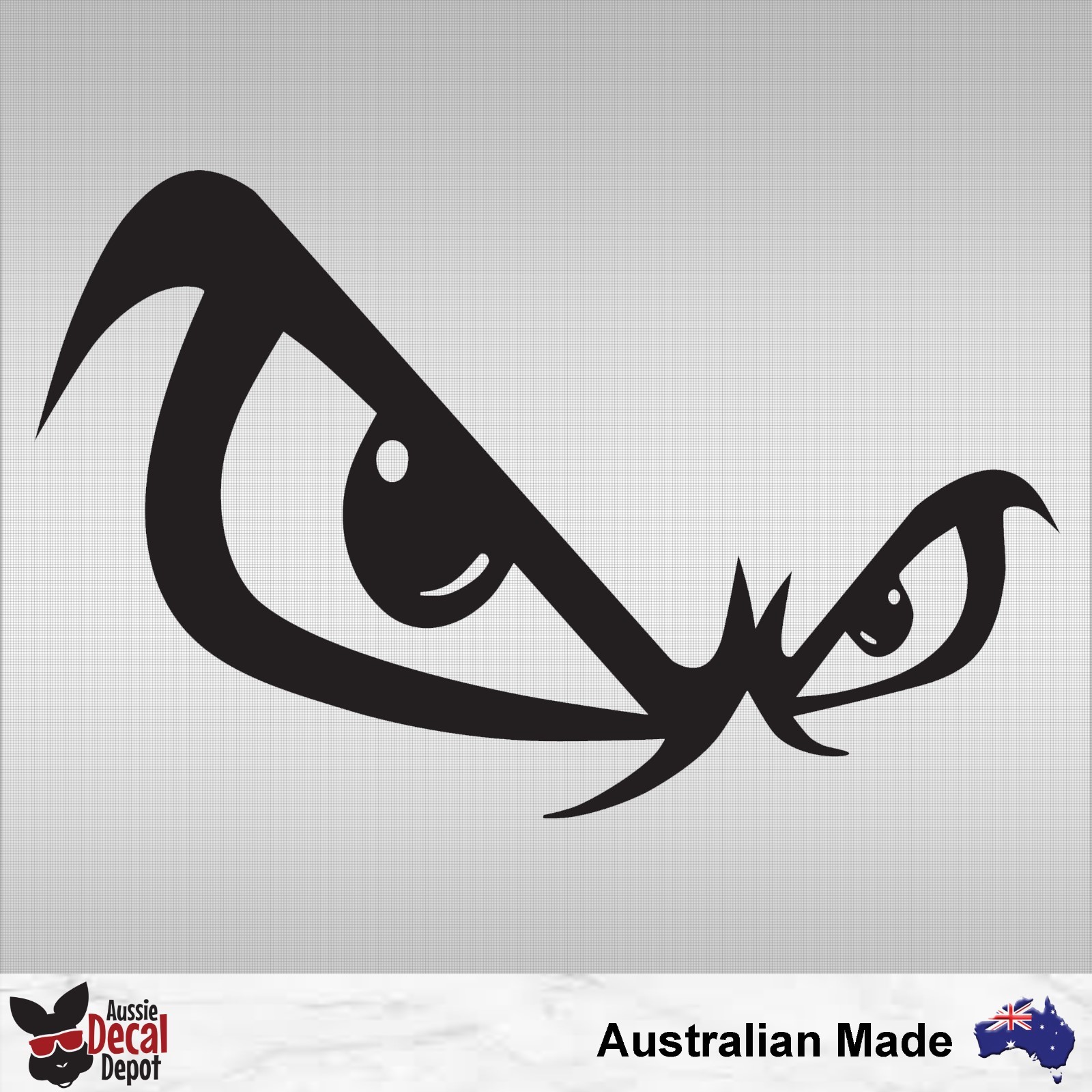 No Fear Eyes Sticker Decal your choice of colour | eBay Australia