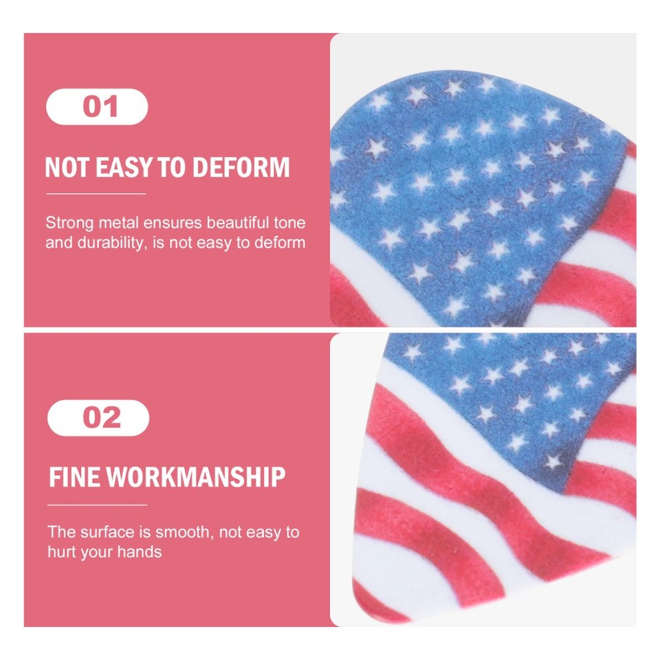 3 Pieces Ukulele Pick Plectrums for Acoustic Guitar Practice Picks ...