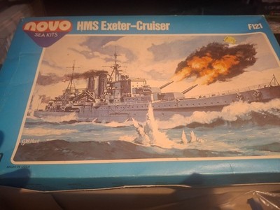 Novo ( Frog ) Sea Kits 1:500 HMS Exeter Model Kit Spares/ Repair | eBay UK