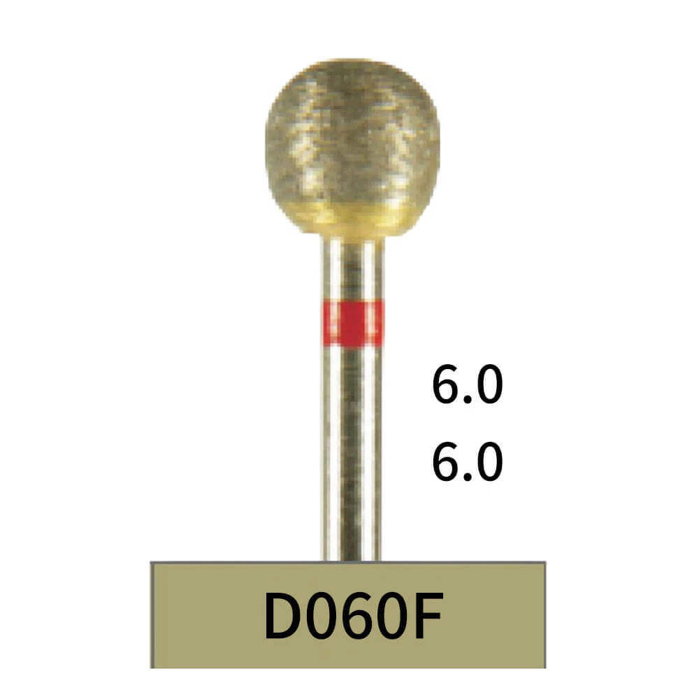 1-10Packs HP Sintered Diamond Bur D060F Fine for Dental Lab Zirconia ...