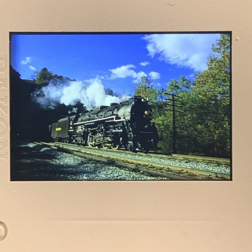 Train Slide Photo 35mm Original Vintage 1985 C&O 614T Montgomer, WV ...