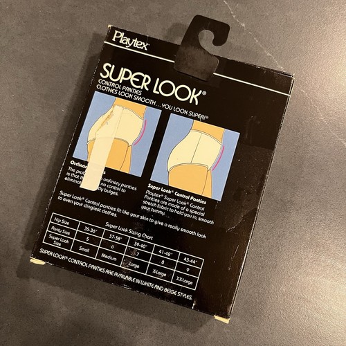 Playtex Super Look Control Panties Nylon Brief Vintage Panty NOS USA ...