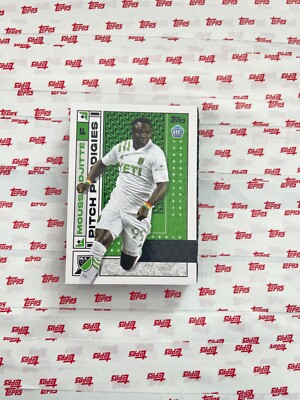2022 Topps MLS Moussa Djitte Pitch Prodigies RC #174 - Austin FC | eBay