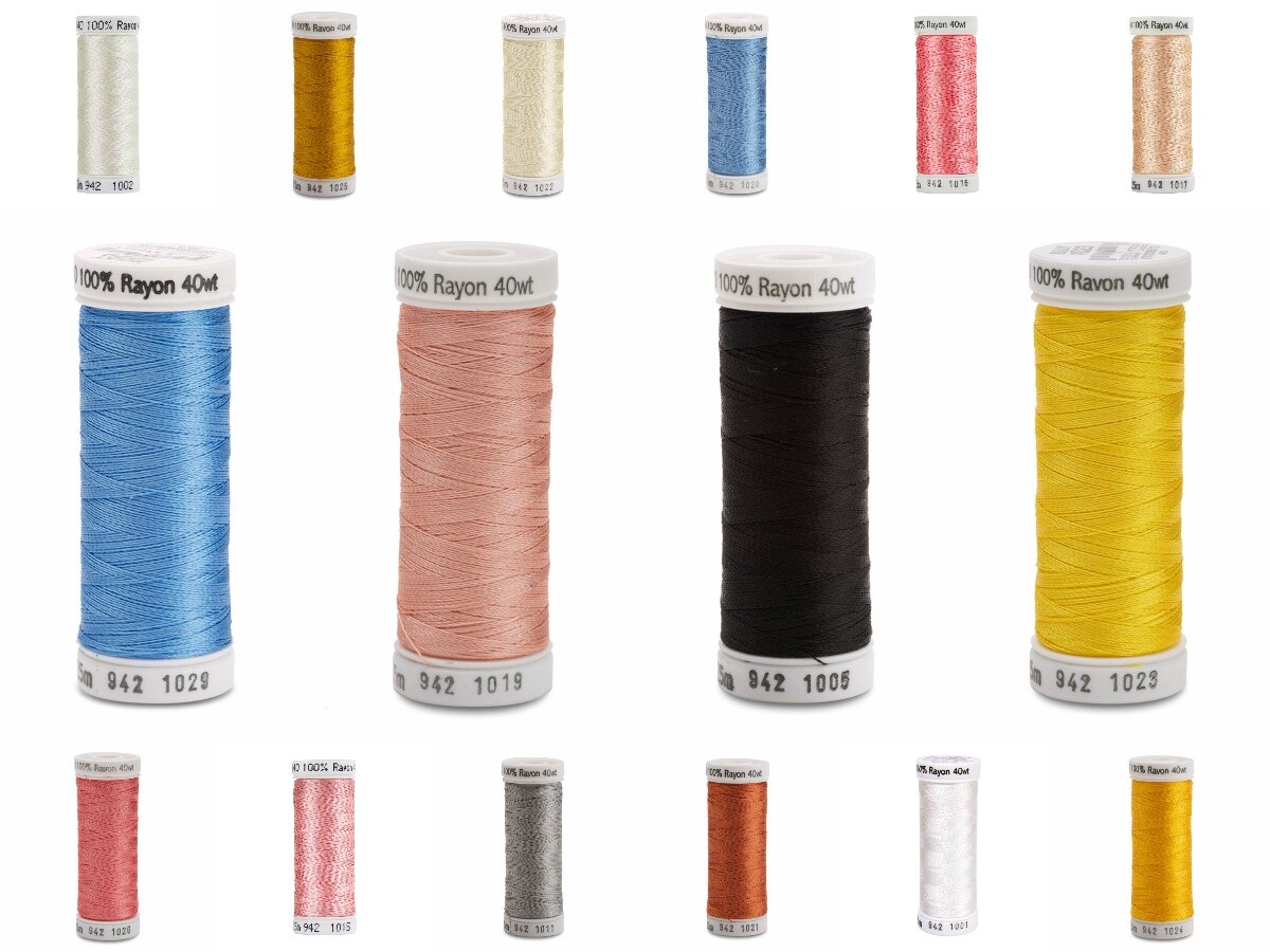 Sulky Rayon 40 Thread Chart