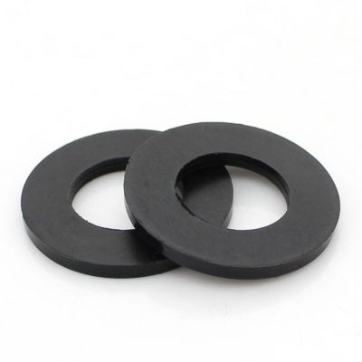 BLACK NYLON FLAT WASHERS PLASTIC WASHERS PLAIN REPAIR WASHERS METRIC M2 ...