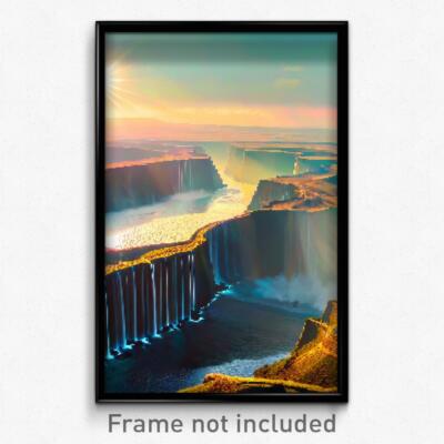 Pixel Art Poster - Voluminous Delta (8 Bit Psychedelic Trippy Video ...
