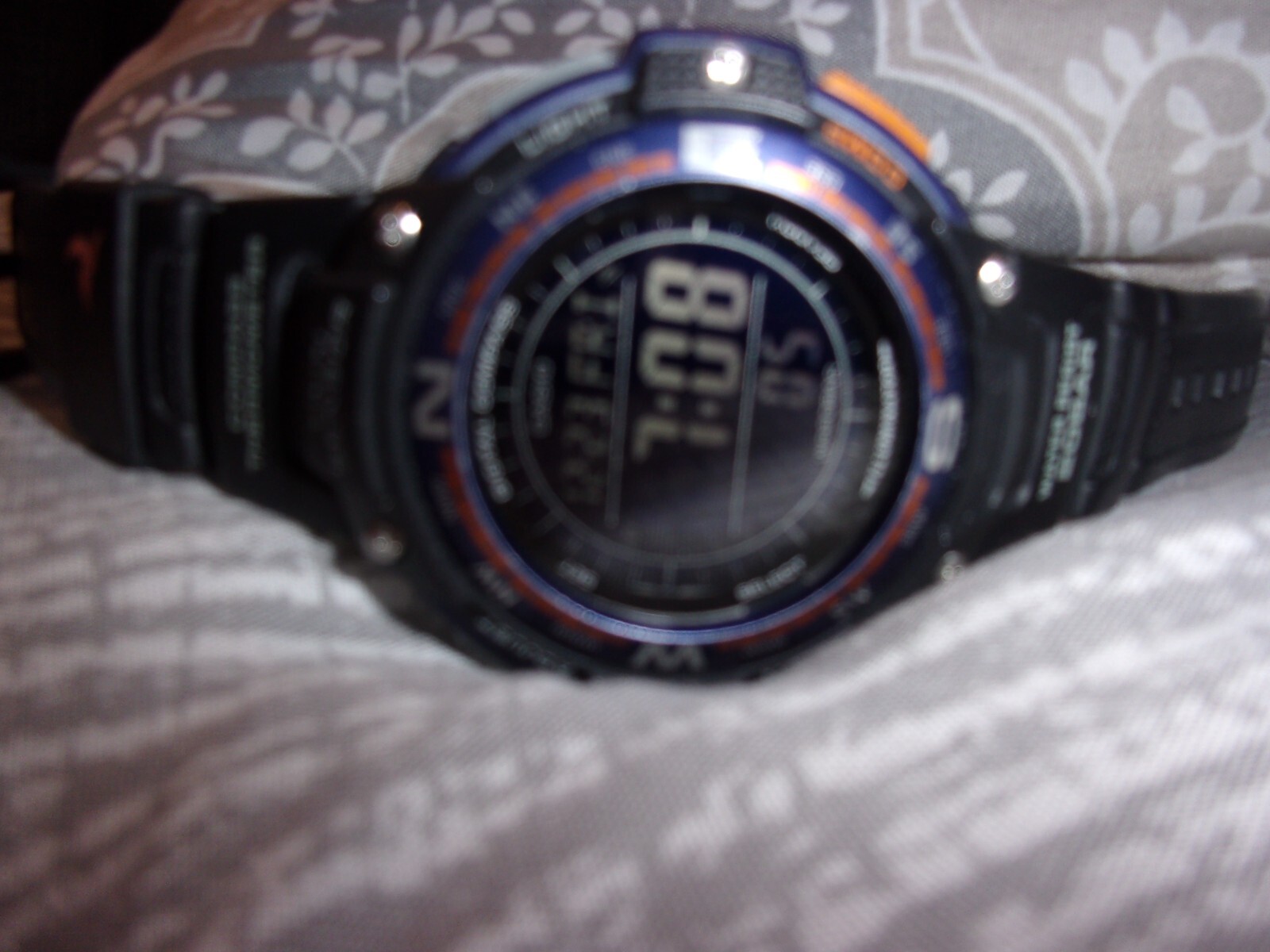 CASIO Twin Sensor COMPASS THERMOMETER 20 BAR WATER RESIST-MINERAL ...