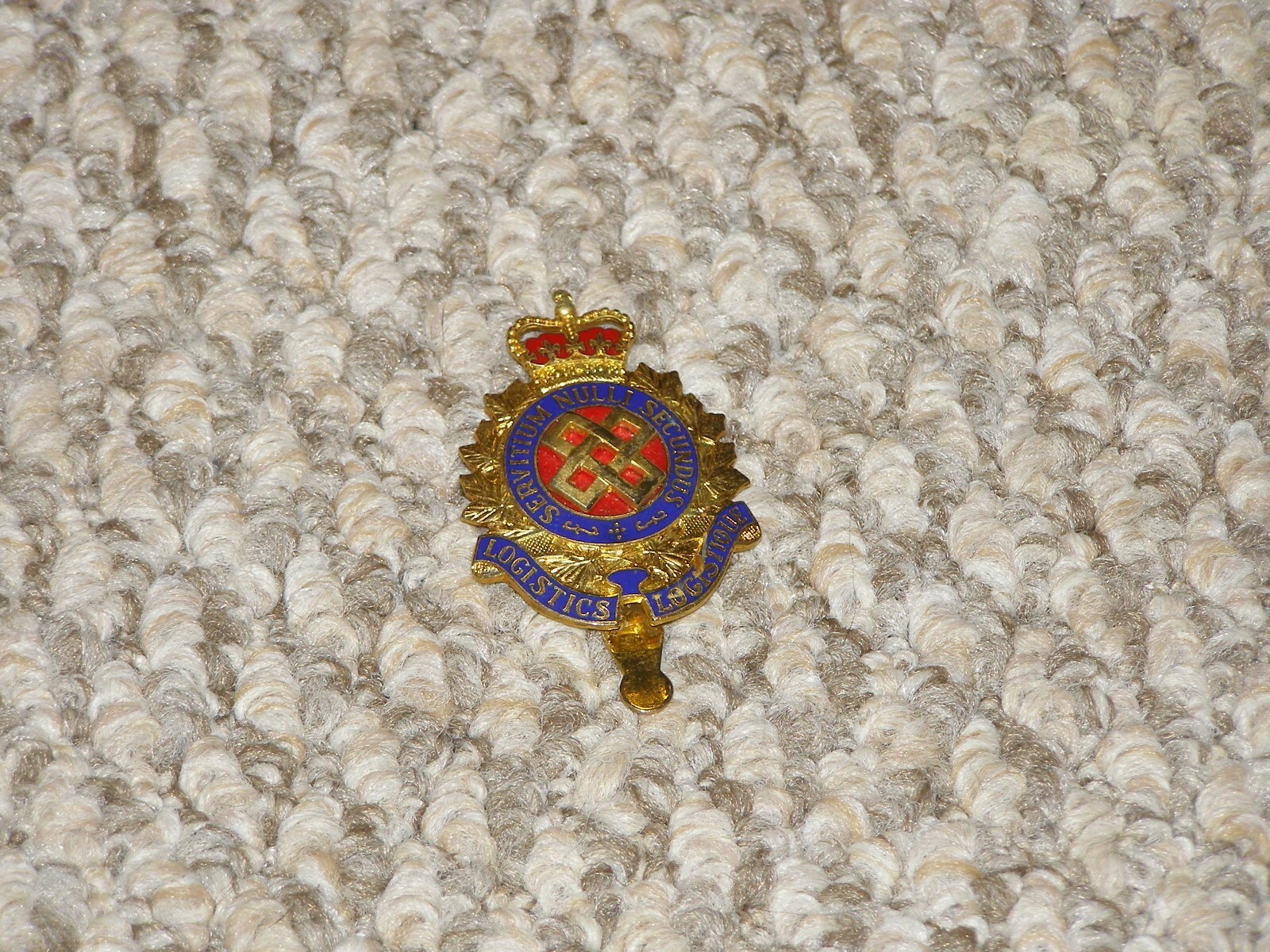 Cap Badge Servitium Nulli Secundus Canada Pin | eBay