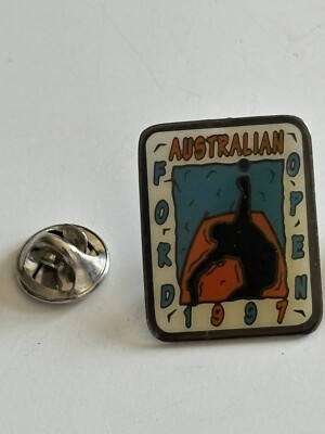 Vintage Australian Collectors Pin Brooch 1997 Ford Australian Open ...