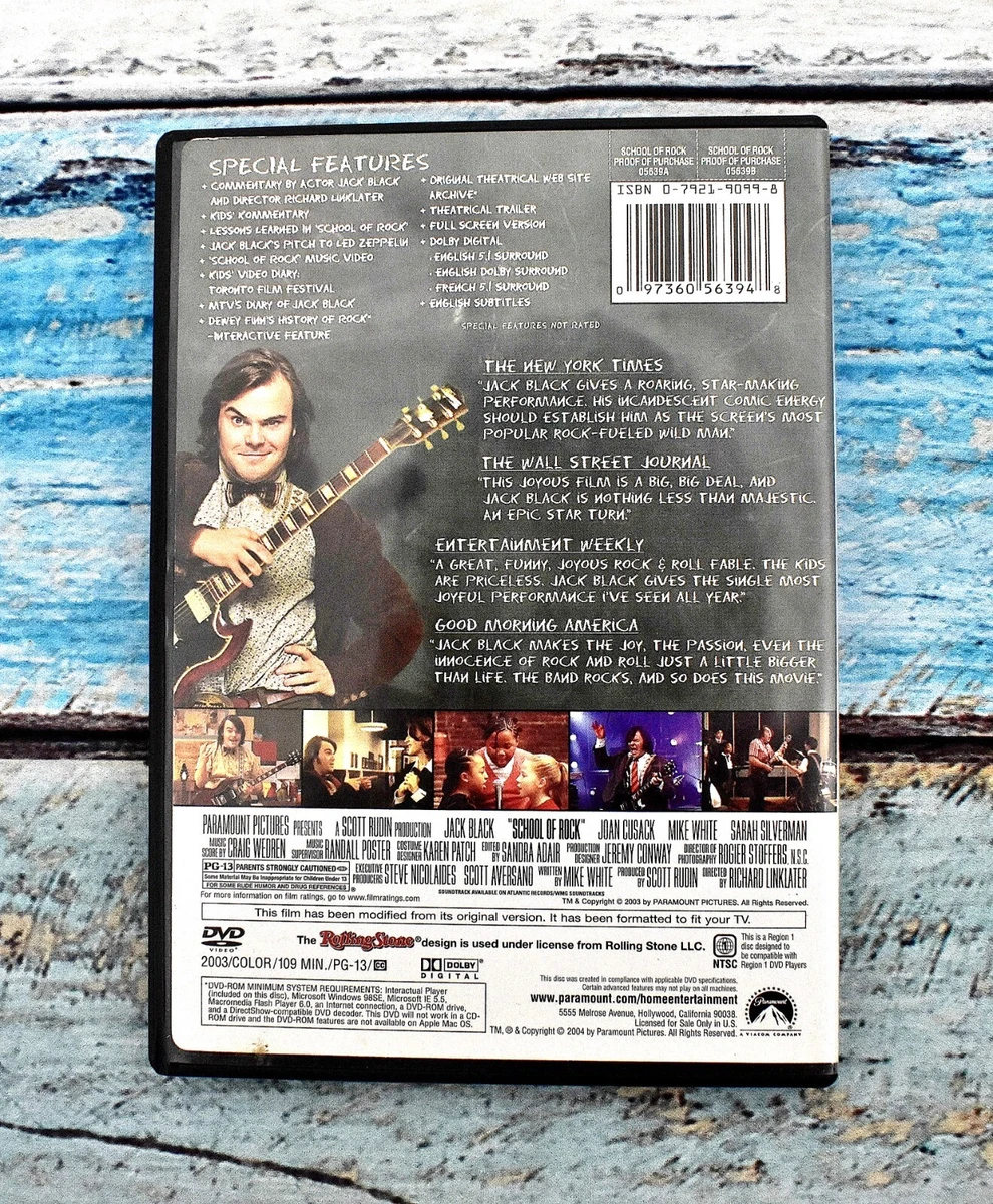 School Of Rock Dvd