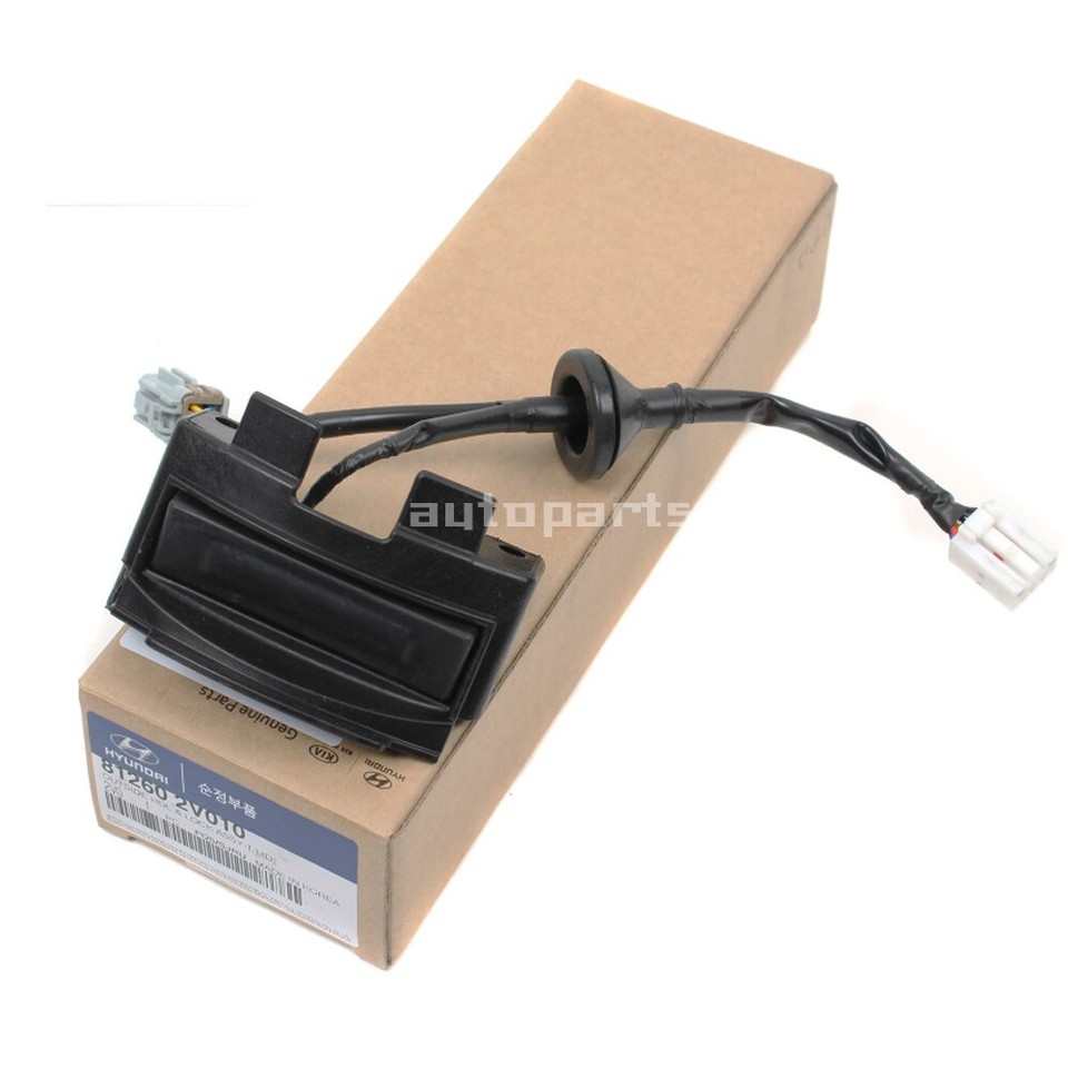 Genuine 812602V010 Trunk Lid Outside Handle & Lock For Hyundai Veloster ...