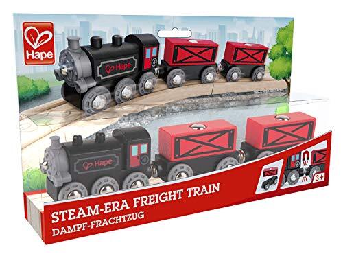 Steam-Era Freight Train Classic Black & Red Children's Locomotive Toy ...