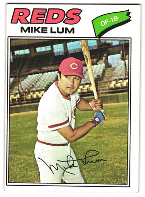 Mike Lum 1977 Topps ML Baseball Card #601 | eBay