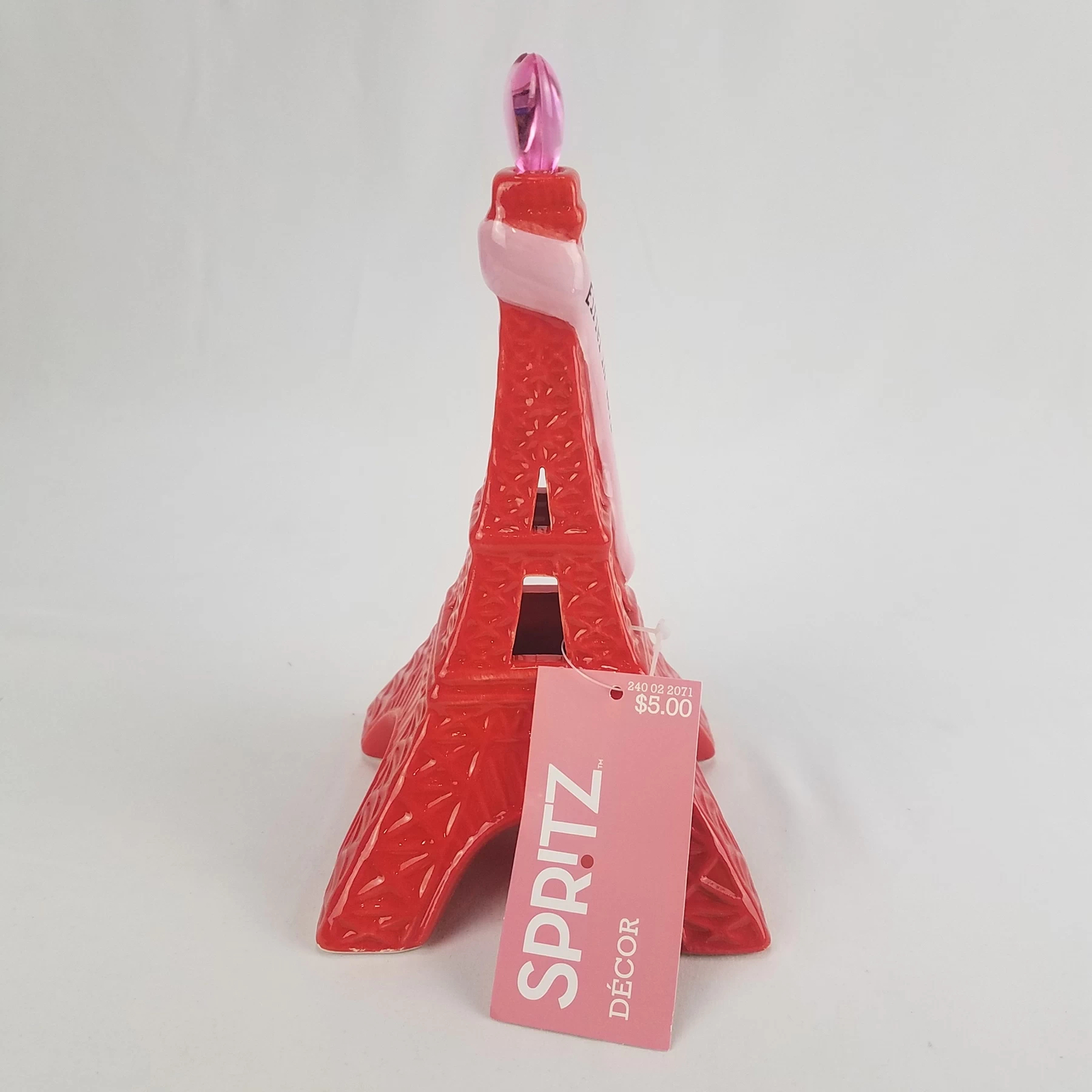 Valentine's Ceramic Eiffel Tower Figurine Target Spritz 2024 | eBay