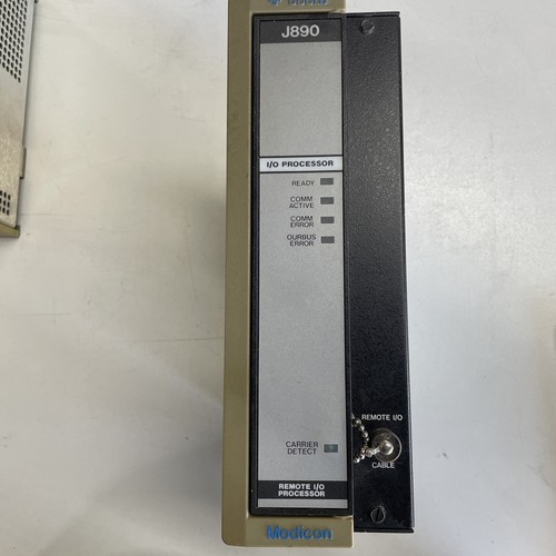 1- Gould Modicon J890 Remote I/O Processor Module AS-J890-001 SERIAL ...