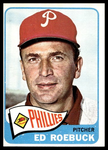 1965 Topps #52 Ed Roebuck Philadelphia Phillies EX-EXMINT | eBay
