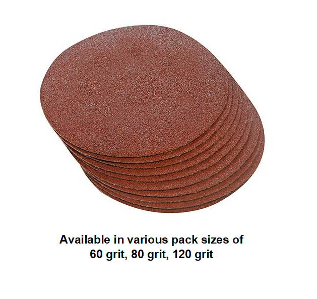 300mm 12" sanding Discs Quality Pads Hook and Loop Sandpaper 60g / 80g ...