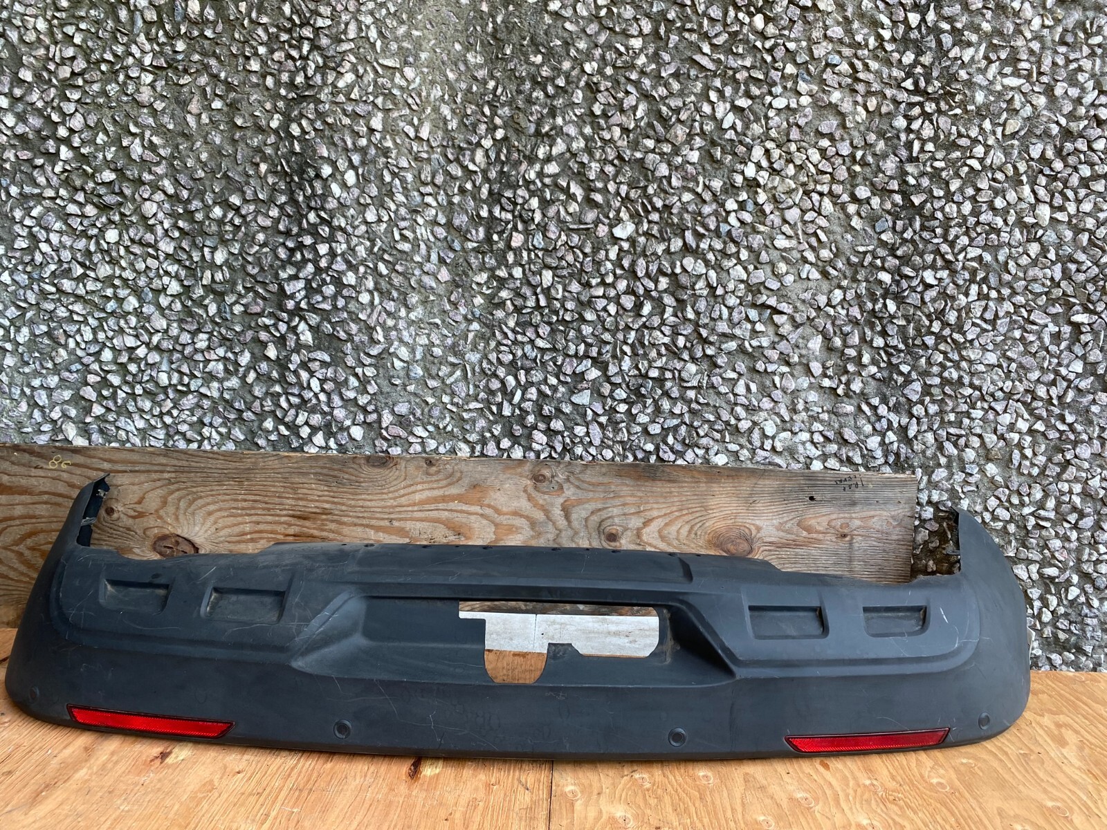 2020 to 2023 Ford Explorer Rear Lower OEM Bumper Cover Valanc w/Sensors ...