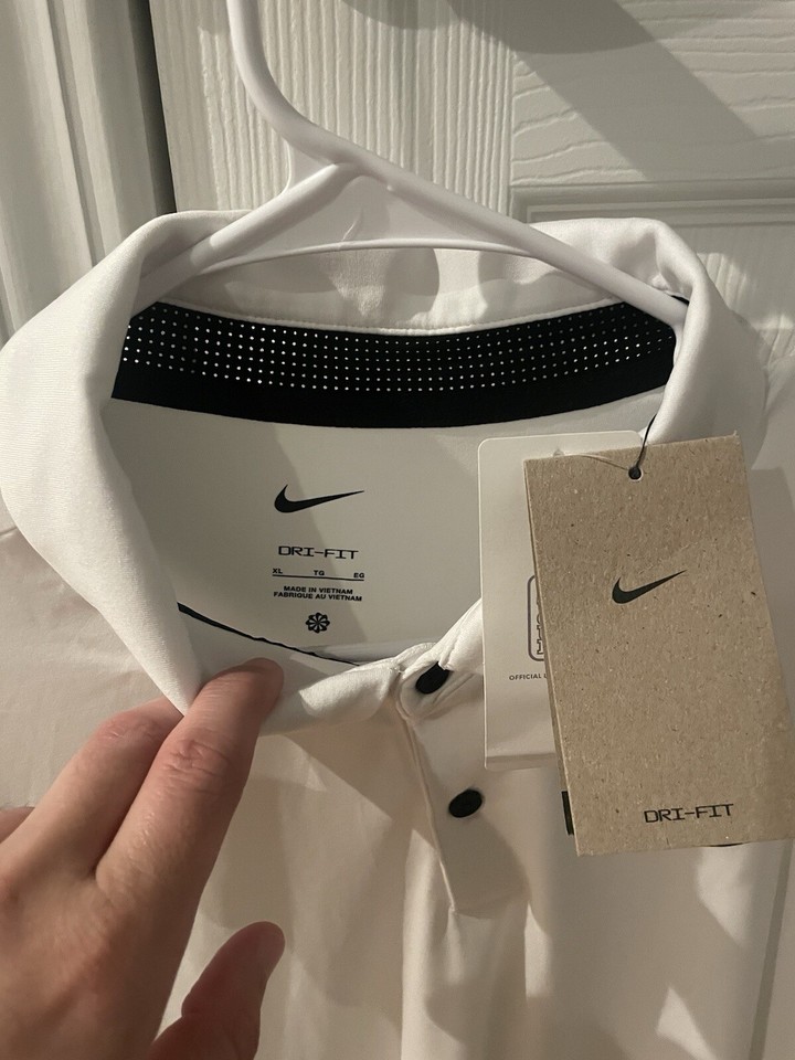 NEW - Nike Golf Tiger Woods Polo Shirt Riviera CC - XL Size - RARE | eBay