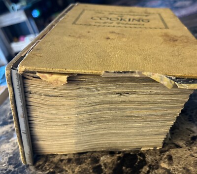 VINTAGE COOK BOOK 1950 THE COOKING ENCYCLOPEDIA IN 24 VOLUMES ...