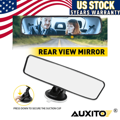 Interior Suction Cup Rear View Mirror Replacement for Auto Car Truck ...
