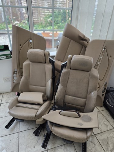 BMW E46 CONVERTIBLE LEATHER SEATS INTERIOR | eBay UK