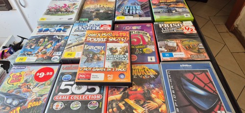 13 x pc video games melbourne cup , spiderman spore 505 duke nukem race ...